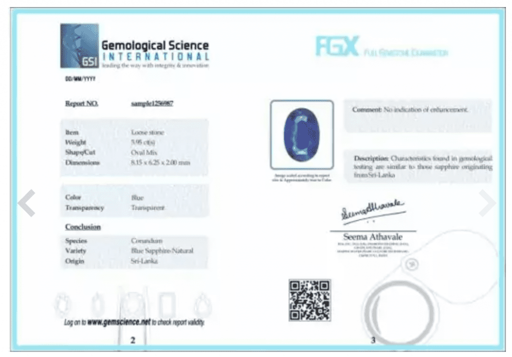 GSI Certification - Grading Authority Of The 21st Century ...